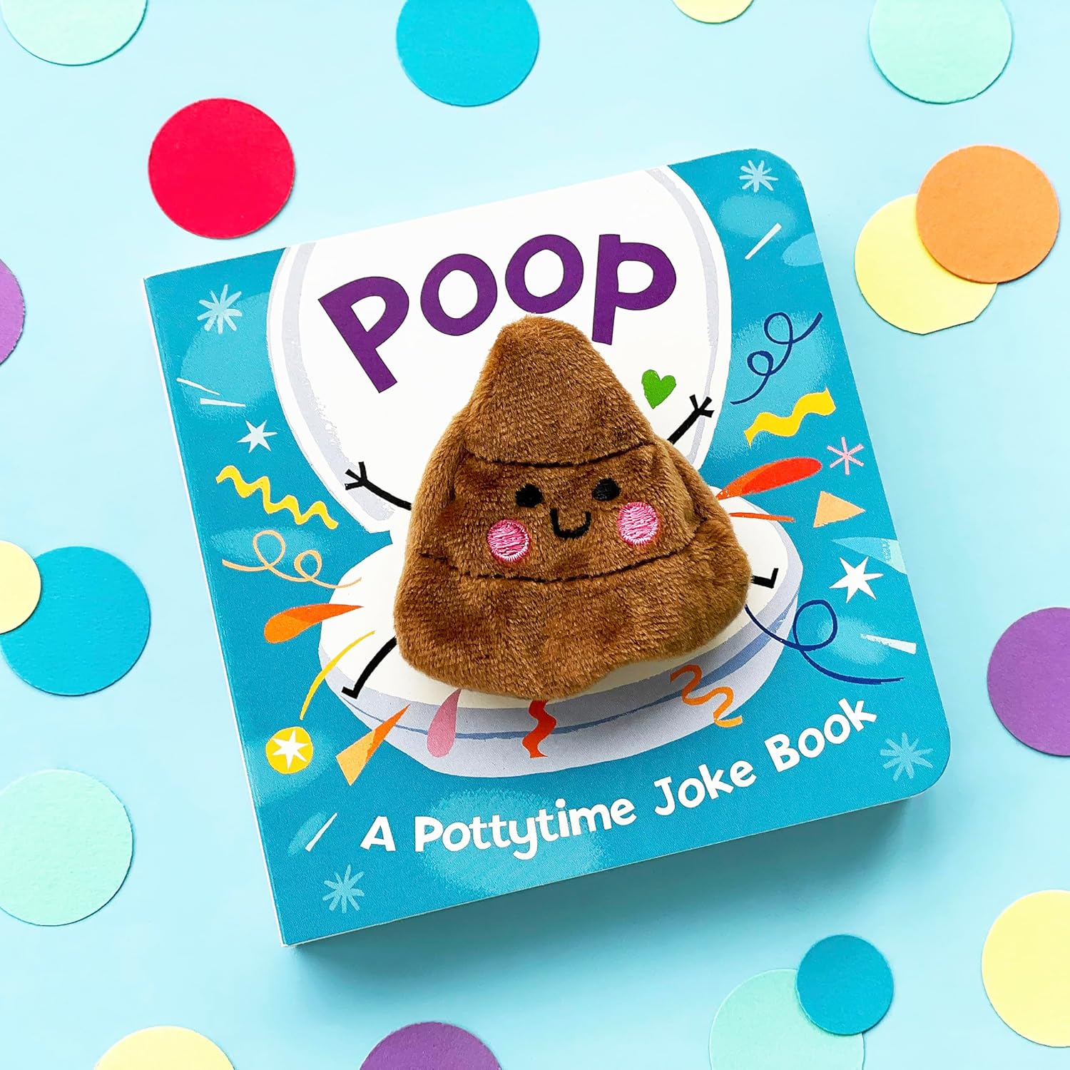 Poop finger puppet novelty book – Six Things Shop Australia