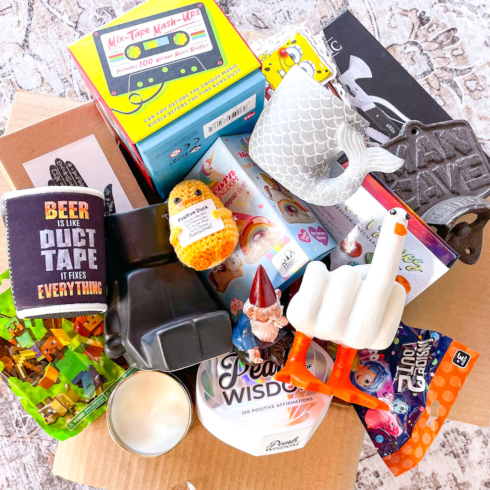 SECRET SANTA / MYSTERY BOX - Christmas mystery gift box – Six Things ...