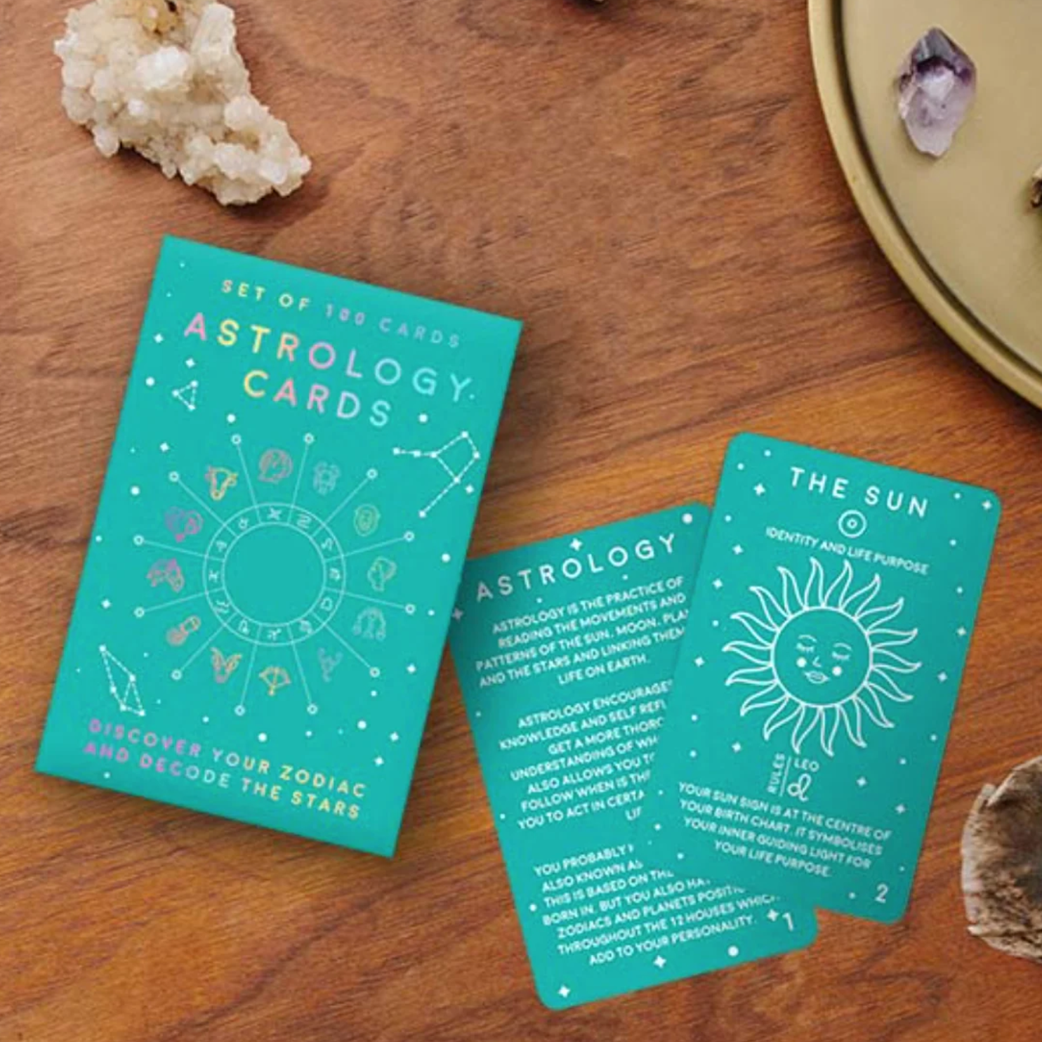 Astrology zodiac tarot card deck set – Six Things Shop Australia